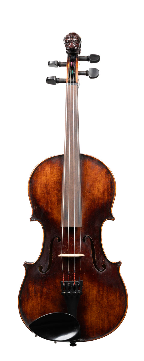 Unlabelled 'lion head' German violin – The Stringed Instrument Company